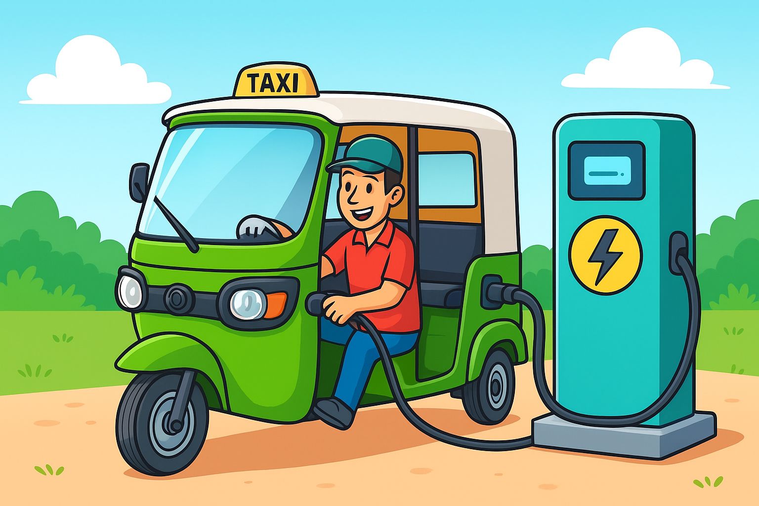KTS Tuktuk – Africa’s 100% Electric Tuktuks for Passenger & Cargo